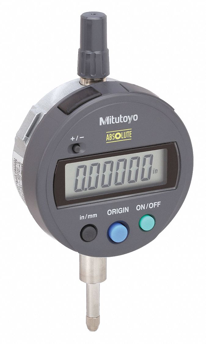 MITUTOYO INDICATOR DIGIMATIC 0-.5 IN SPC - Digital Indicators & Sets ...