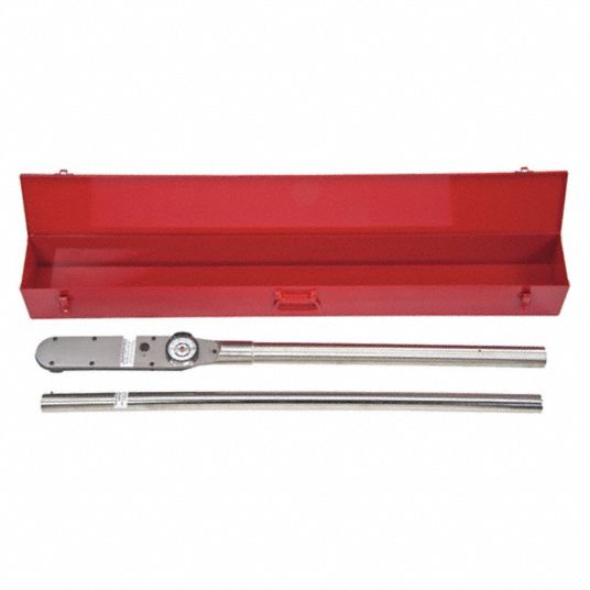 PROTO Dial Torque Wrench: 1 in Drive Size, 0 to 1000 ft-lb/28 to 140 m ...