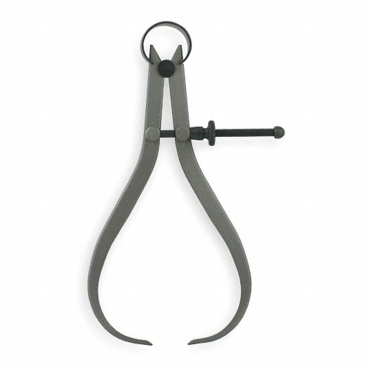 Outside Spring Caliper, Nut Type Solid - Grainger