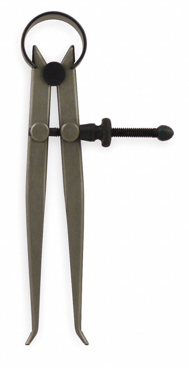 Inside Spring Caliper, Nut Type Solid - Grainger