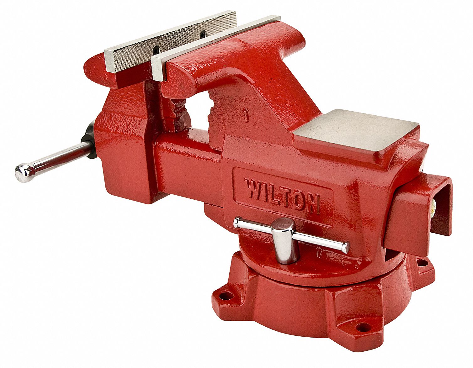 WILTON Standard Duty Combination Vise, 6 1/4 in Jaw Width, 6 in Max ...