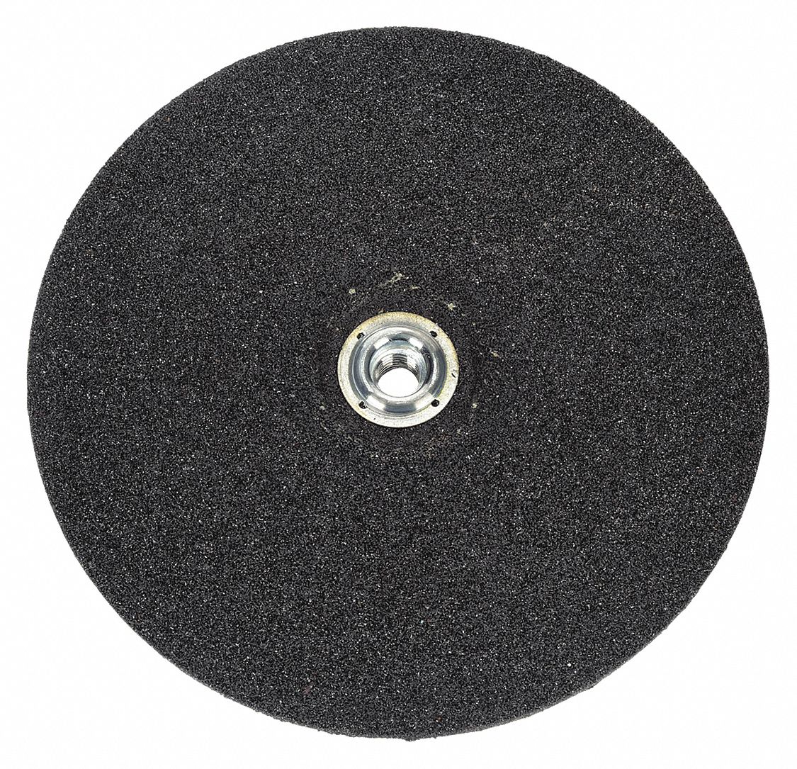 UNITED ABRASIVES-SAIT WHEEL GRINDING 9X1/4X5/8-11 C24N - Depressed ...