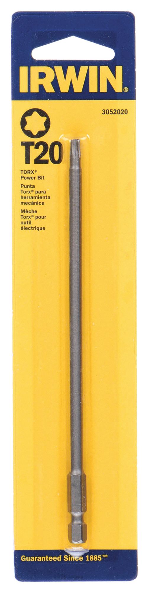 IRWIN, Power Bit, T10 Bit Size, Power Bit - 1AUR6|3052018 - Grainger