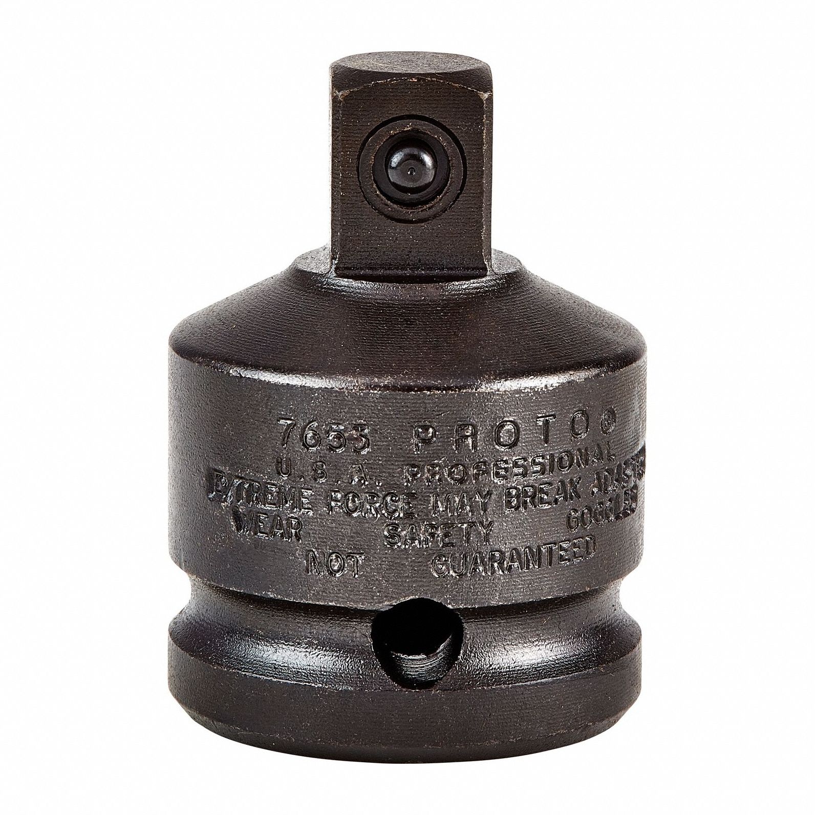 PROTO, 3/4 in Input Drive Size, Black Oxide, Impact Socket Adapter ...