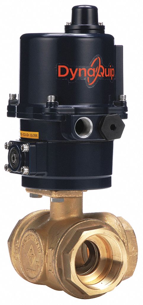 DYNAQUIP CONTROLS Brass Electronic Actuated Ball Valve, 2 in Pipe Size ... DYNAQUIP CONTROLS Brass Electronic Actuated Ball Valve, 2 in Pipe Size ...