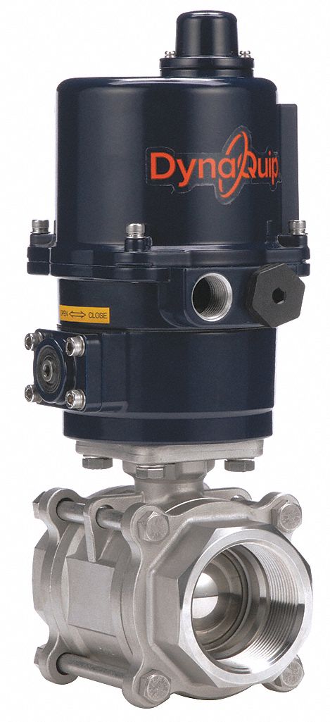DYNAQUIP CONTROLS, 2 in, Stainless Steel, Electrically Actuated Two-Way ... DYNAQUIP CONTROLS, 2 in, Stainless Steel, Electrically Actuated Two-Way ...
