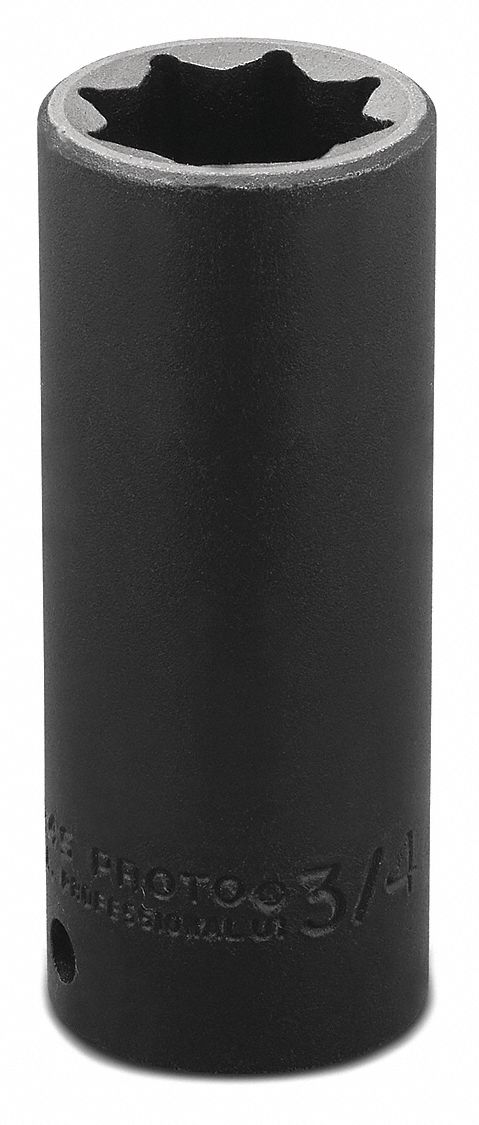 PROTO Dado de Impacto,3/4",SAE,L 3-1/4" - Dados de Impacto - 1AX26 ...