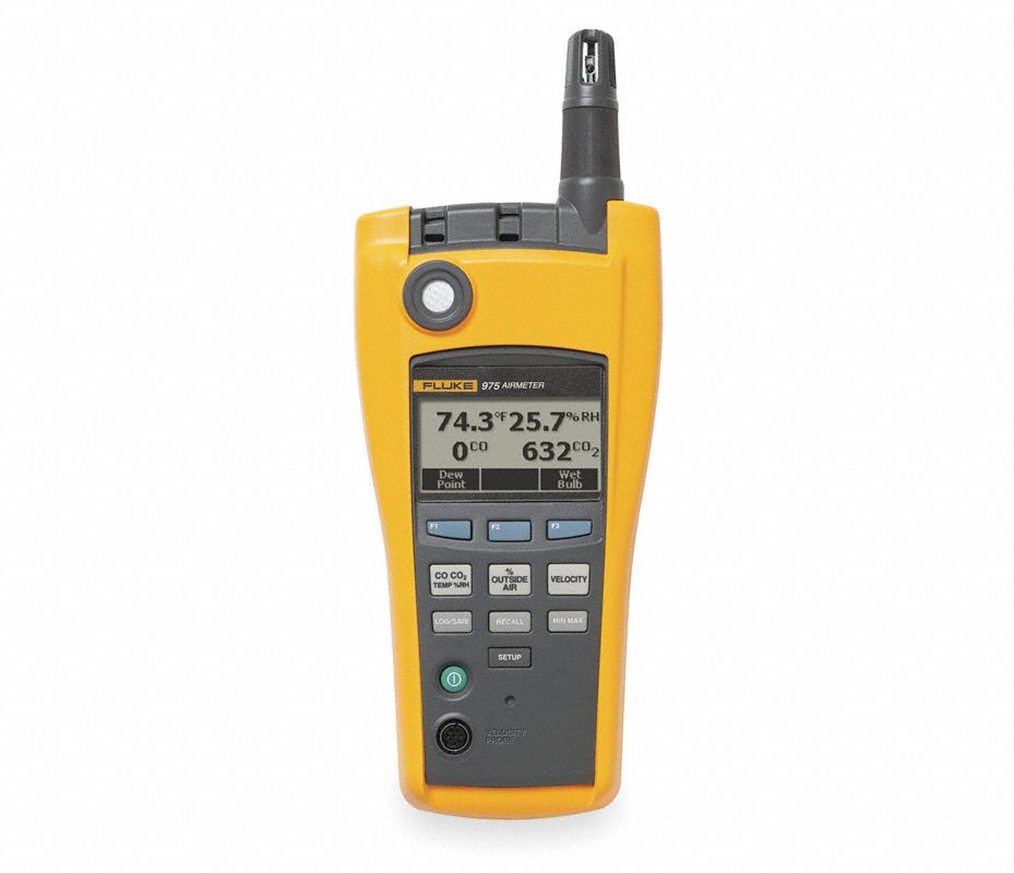 FLUKE Analizador Calidad Aire - 1AYG6 | FLUKE-975 - Grainger México