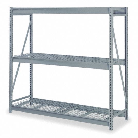 LYON Bulk Storage Rack: Starter, Medium-Duty, 48 in x 24 in x 72 in ...