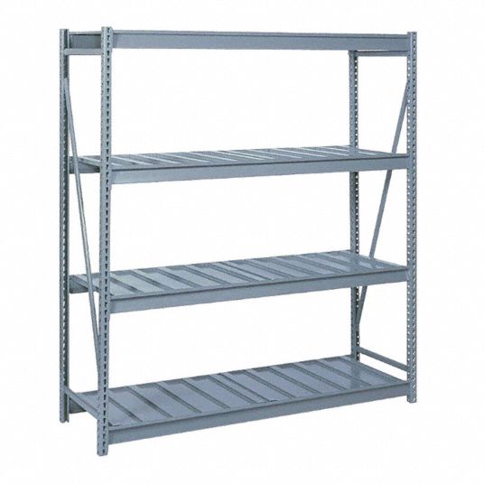 LYON Bulk Storage Rack: Starter, Medium-Duty, 96 in x 24 in x 120 in ...