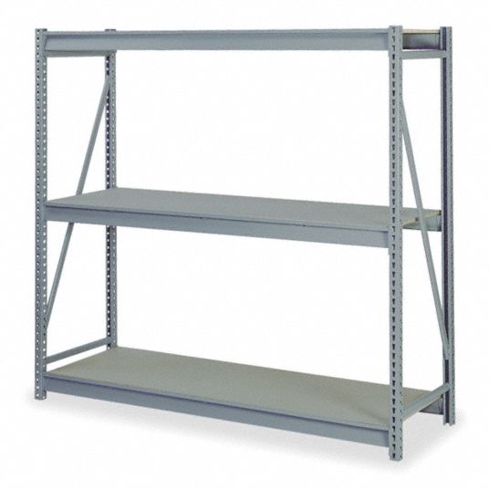 LYON Bulk Storage Rack: Starter, Medium-Duty, 96 in x 24 in x 72 in ...