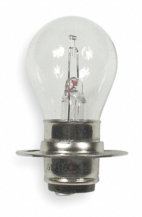 Miniature Incandescent Bulb, S8, Double Contact Prefocus (P15d), Lumens ...