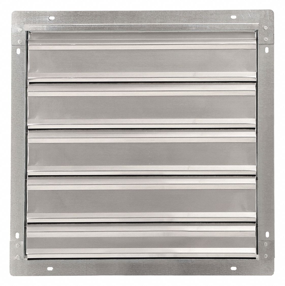 For 18 in Fan, Single Panel, 21"H-W 5.75"L Alu Wall Backdraft Dampr ...
