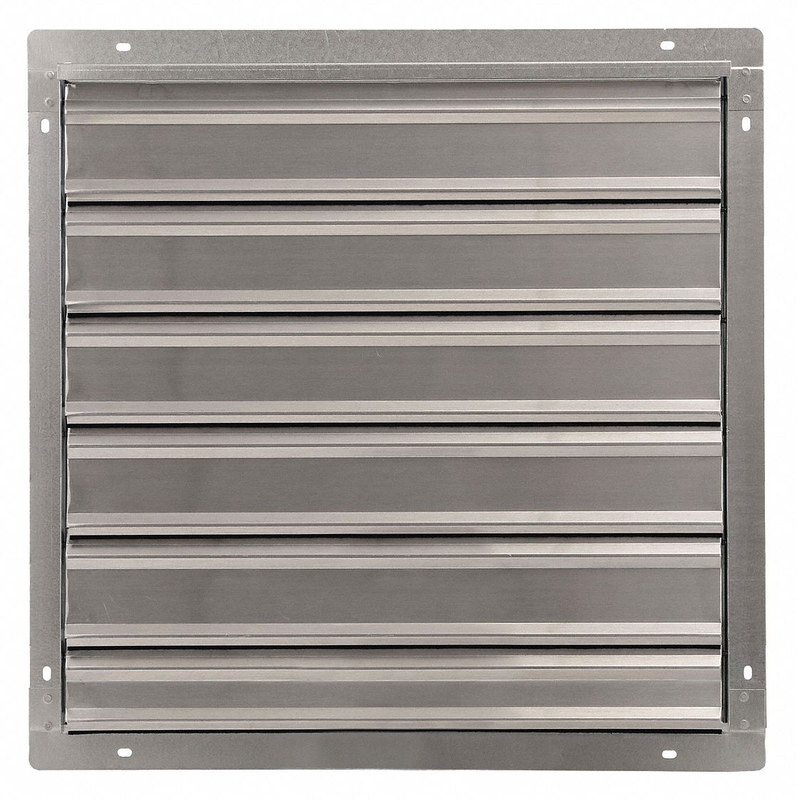 For 24 in Fan, Single Panel, 27"H-W 5.75"L Alu Wall Vent Shutter ...