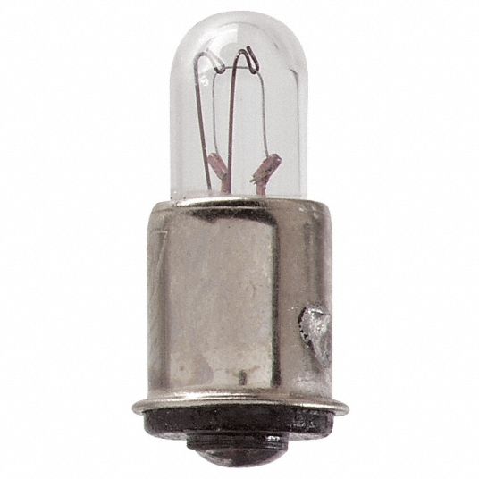 Miniature Incandescent Bulb, T1-3/4, Single Contact Midget Flanged ...