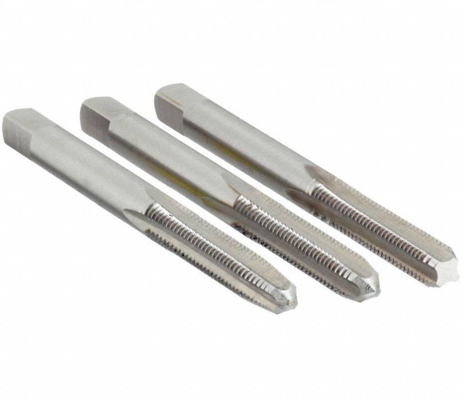 WIDIA GTD Juego de Machuelos Manuales , Métricos , M4-0.70 , Recto ...