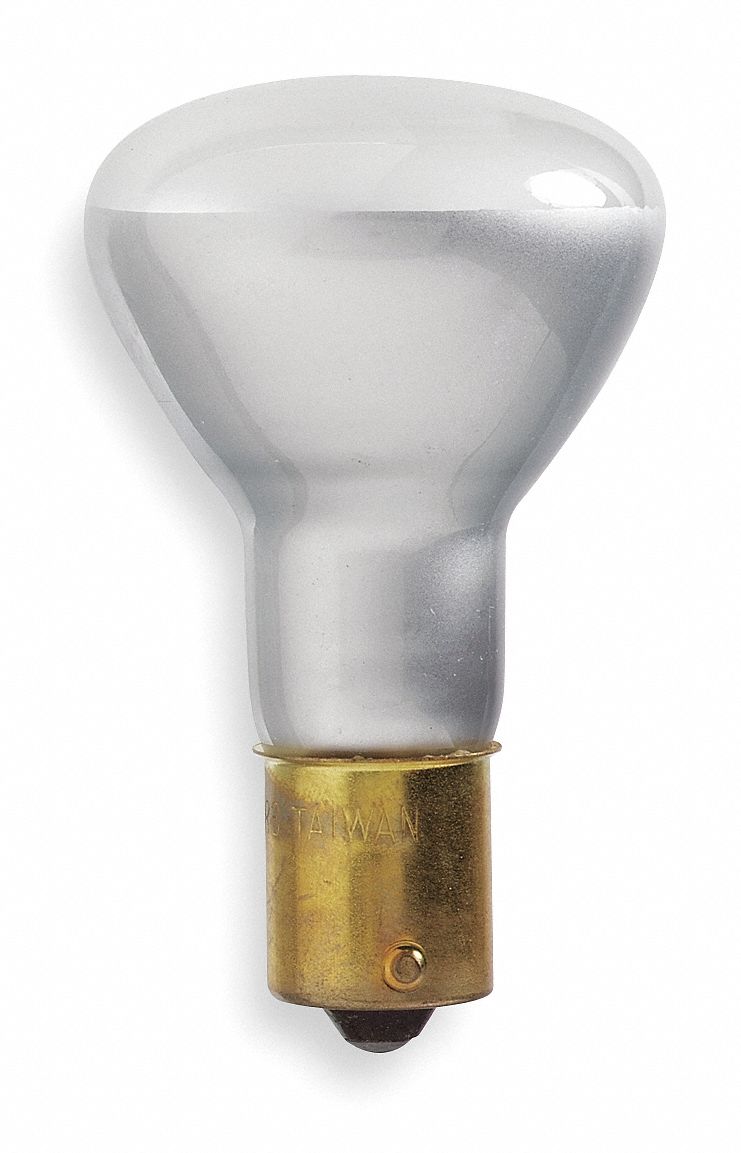 Miniature Incandescent Bulb, R12, Watts 20 - Grainger