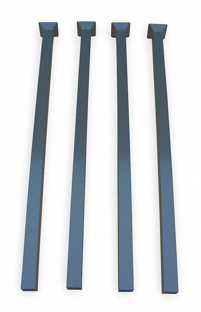 2 1/8 in x 2 1/8 in x 42 in, 4,000 lb Load Capacity, Stack Rack Post ...