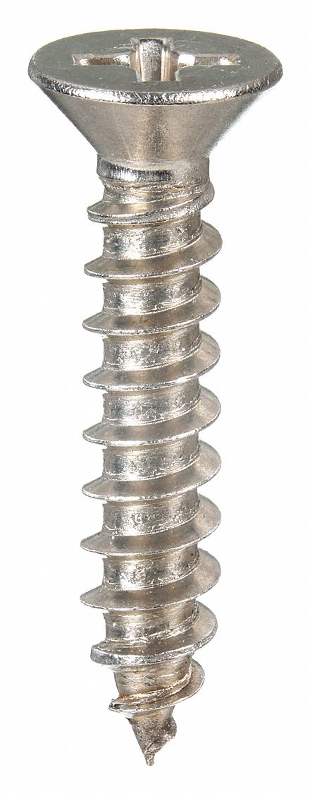 #14 Size, 4 in Lg, Sheet Metal Screw - 1CJG8|1CJG8 - Grainger