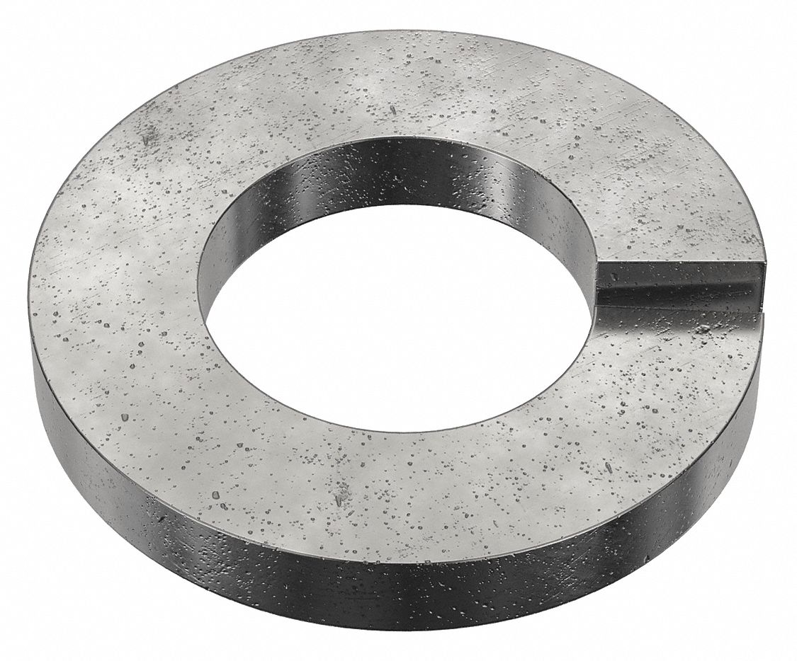 Split Lock Washer, PK 100 - Grainger