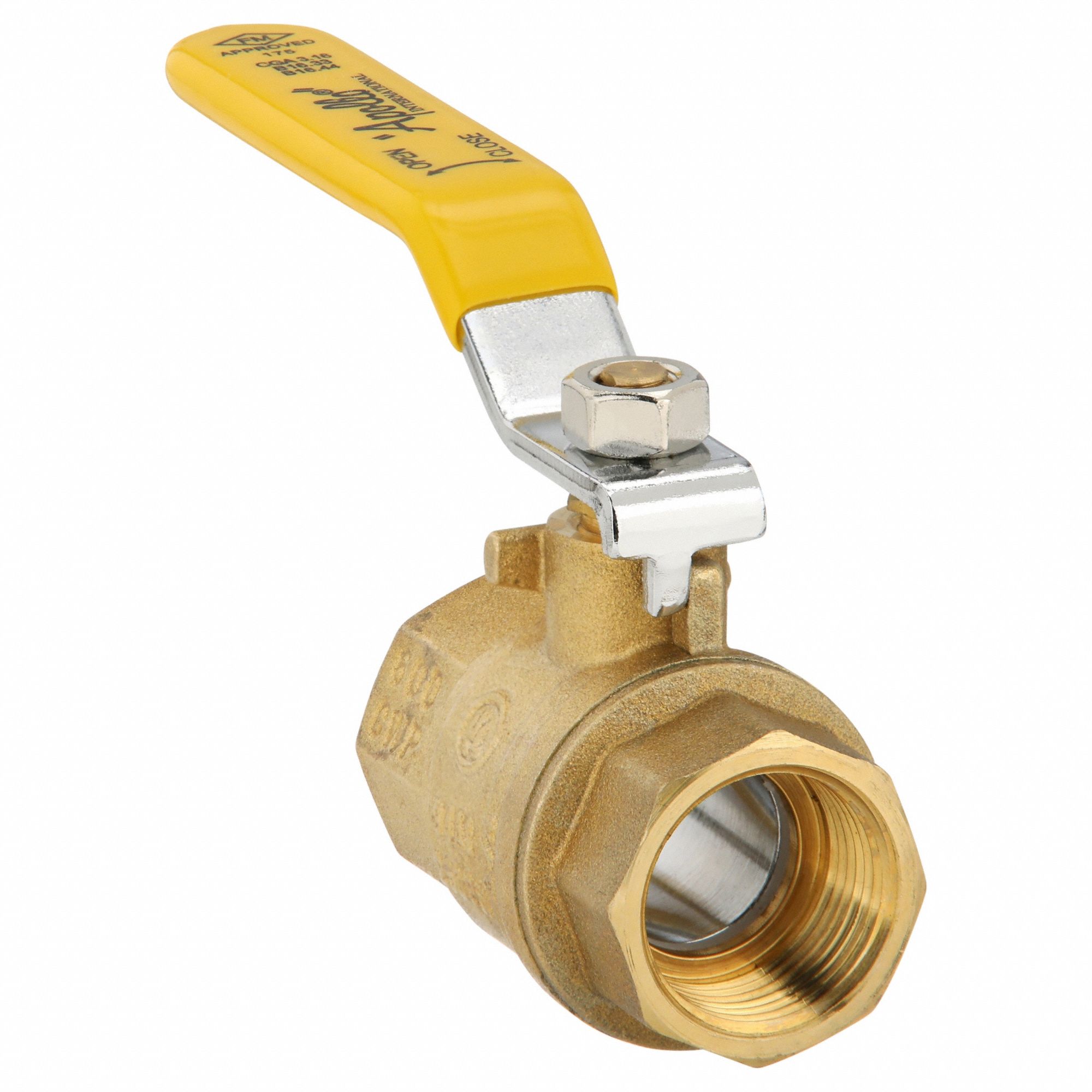 APOLLO, 3/4 in, Brass, Manual Two-Way Ball Valve - 1CKD2|94A10401 - Grainger