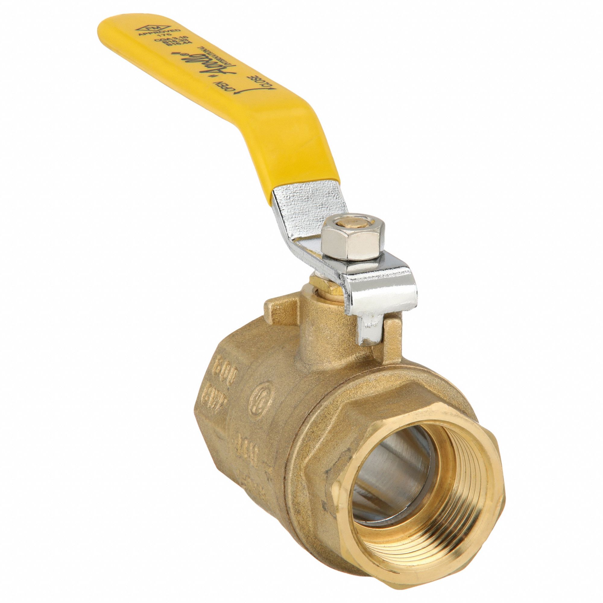 APOLLO, 1 in, Brass, Manual Two-Way Ball Valve - 1CKD3|94A10501 - Grainger