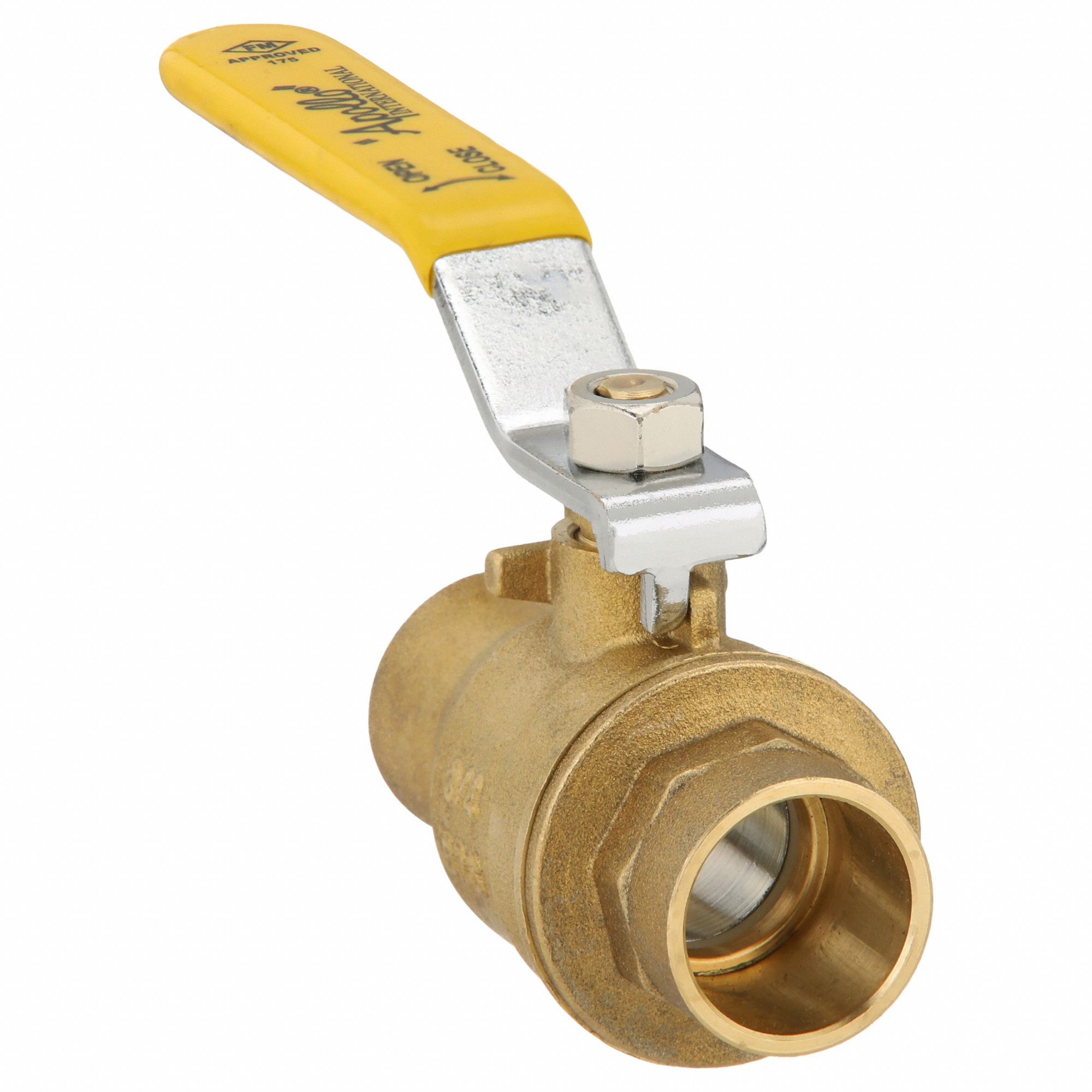 APOLLO, 3/4 in, Brass, Manual Two-Way Ball Valve - 1CKE2|94A20401 - Grainger