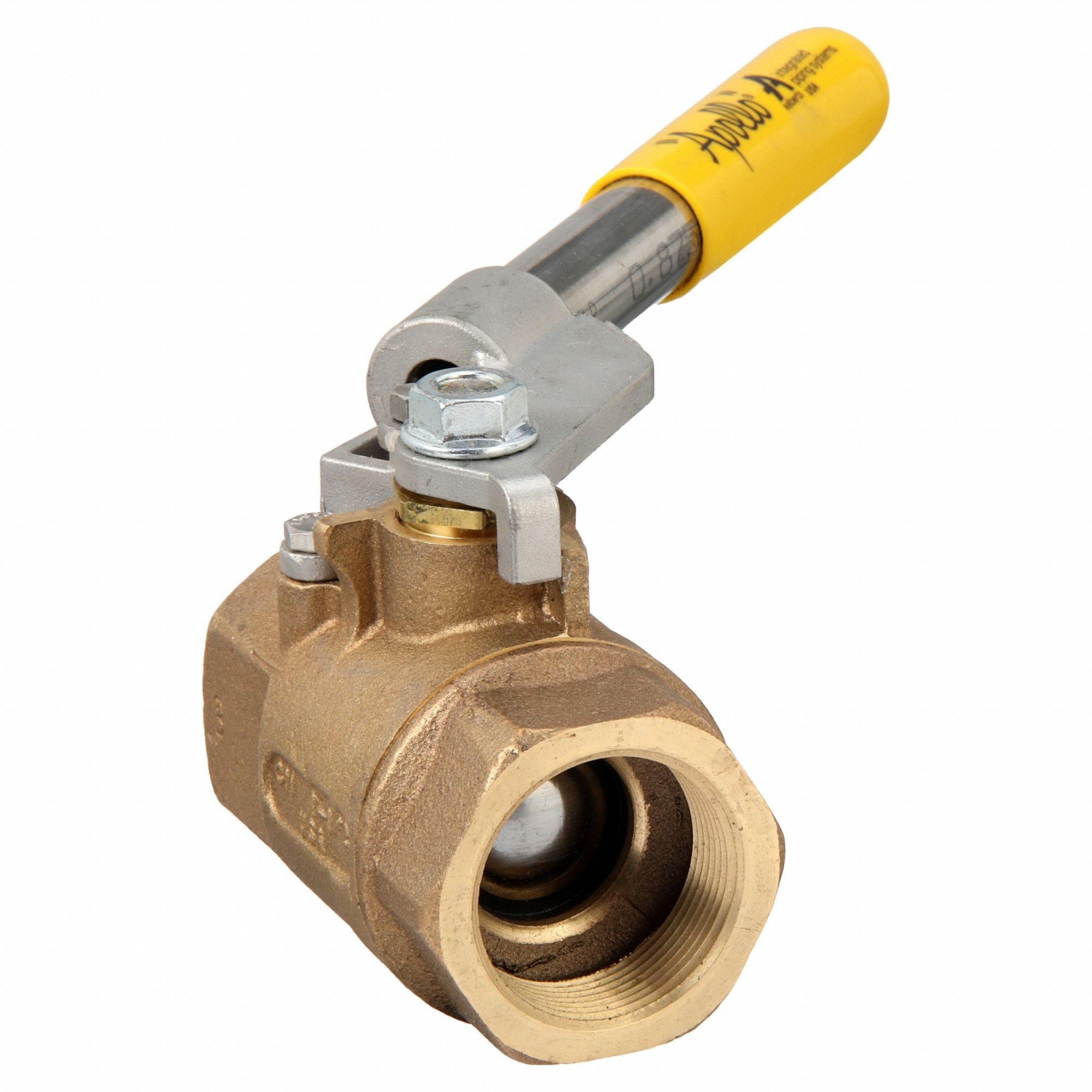 APOLLO, 1 1/2 in, Bronze, Manual Two-Way Ball Valve - 1CKF7|7150701 - Grainger
