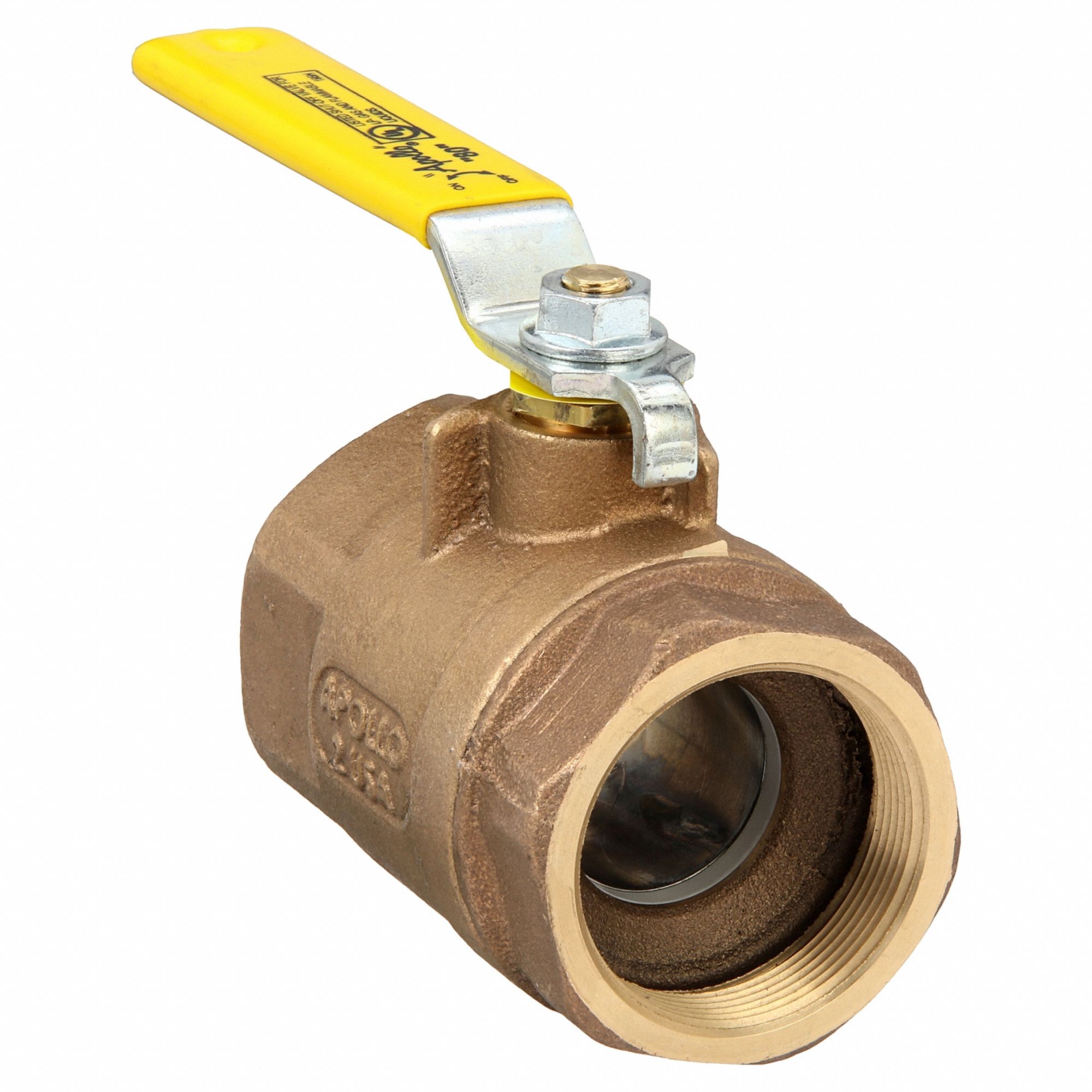 APOLLO, 2 in, Bronze, Manual Two-Way Ball Valve - 1CKJ3|8010801 - Grainger