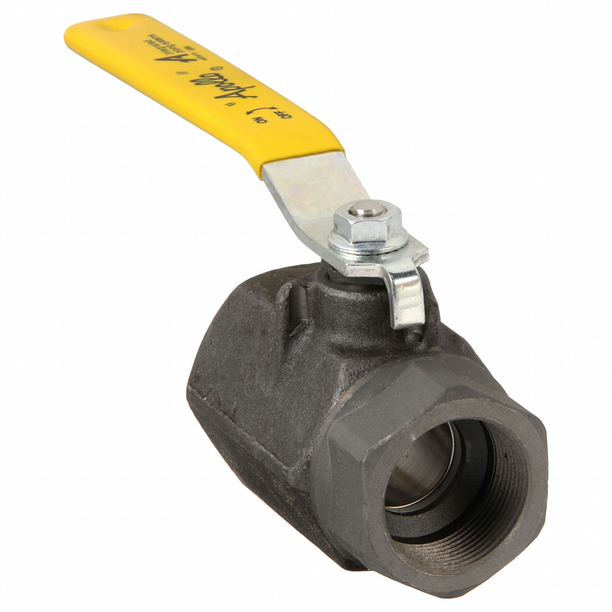 APOLLO, 1 1/2 in, Carbon Steel, Manual Two-Way Ball Valve - 1CKL1 ...