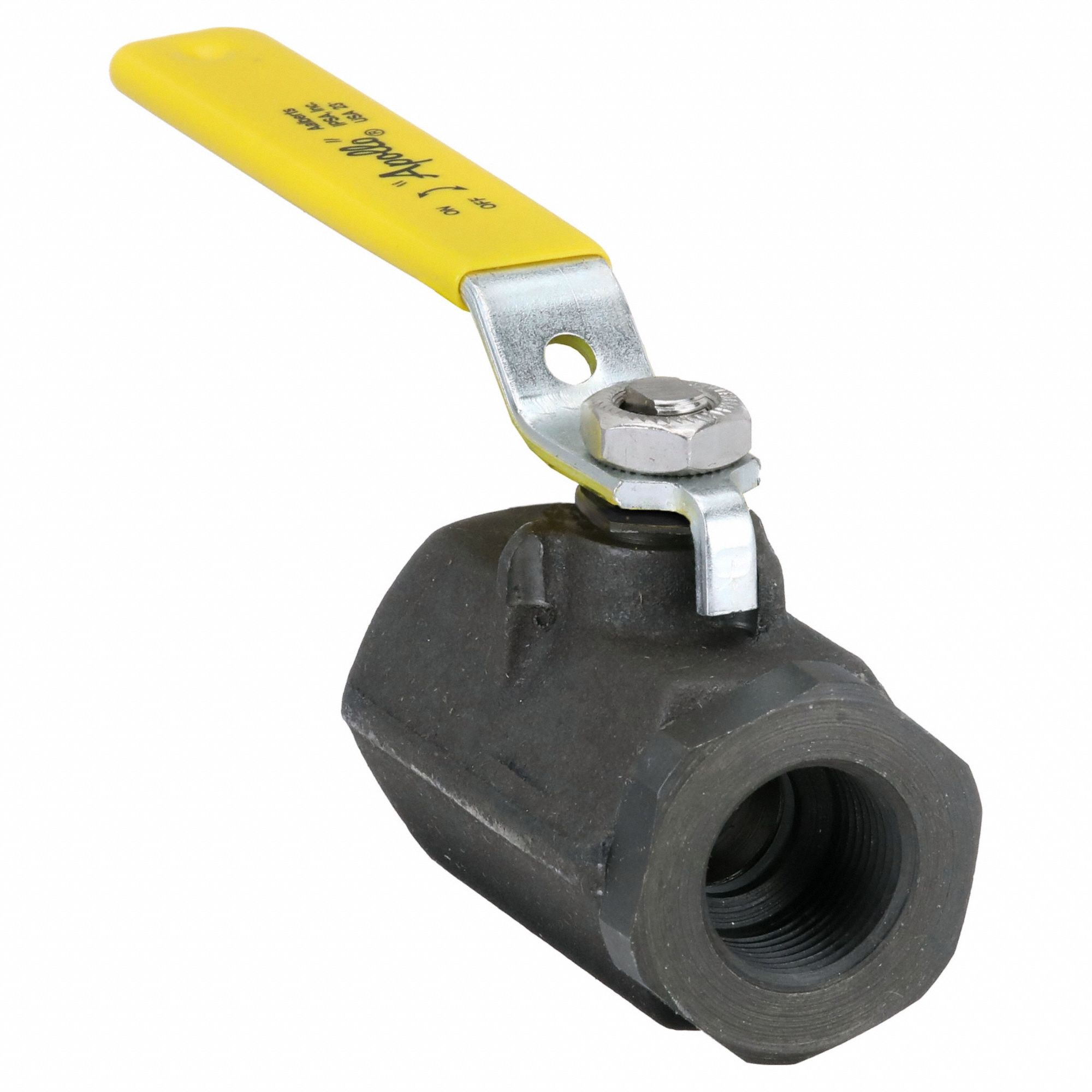 APOLLO, 3/4 in, Carbon Steel, Manual Two-Way Ball Valve - 1CKL6 ...