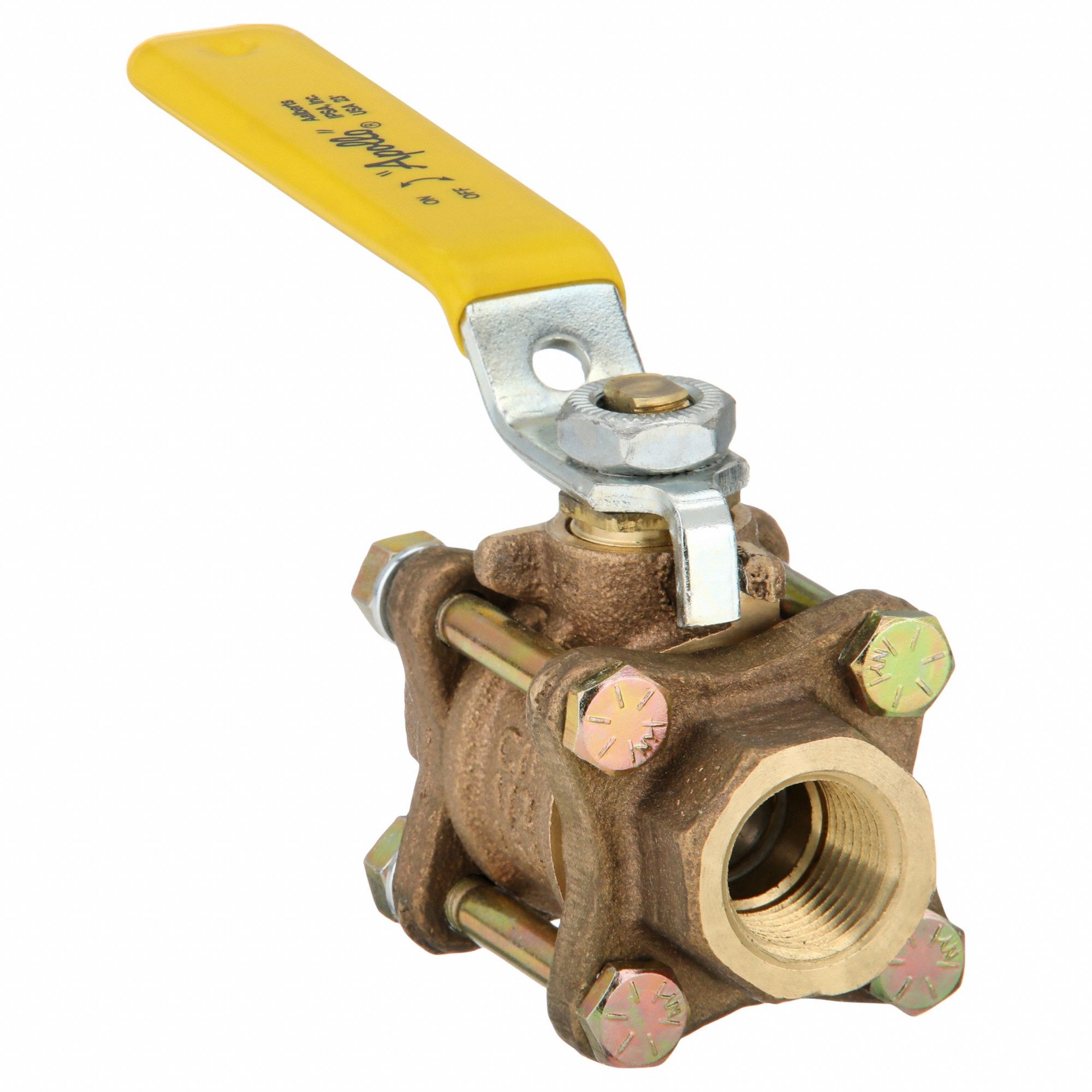 APOLLO, 1/2 in, Bronze, Manual Two-Way Ball Valve - 1CLC8|8210301 - Grainger
