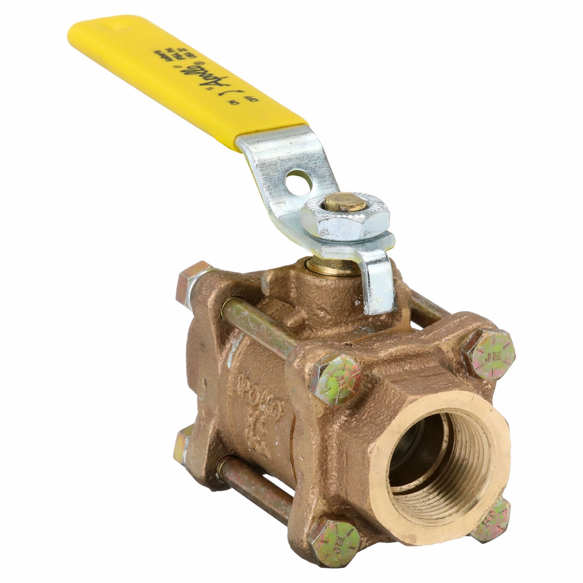 APOLLO, 3/4 in, Bronze, Manual Two-Way Ball Valve - 1CLC9|8210401 ...