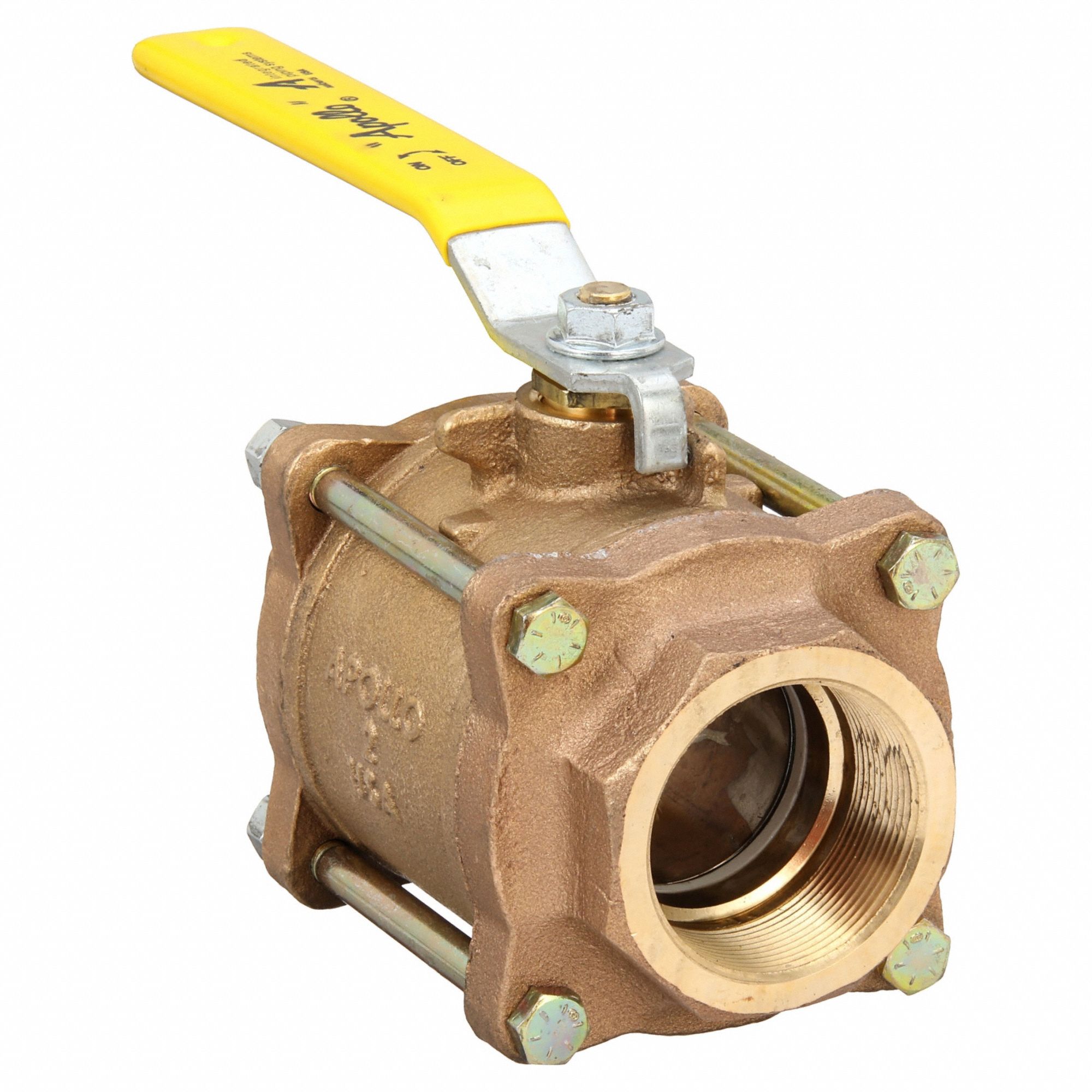 APOLLO, 2 in, Bronze, Manual Two-Way Ball Valve - 1CLD4|8210801 - Grainger