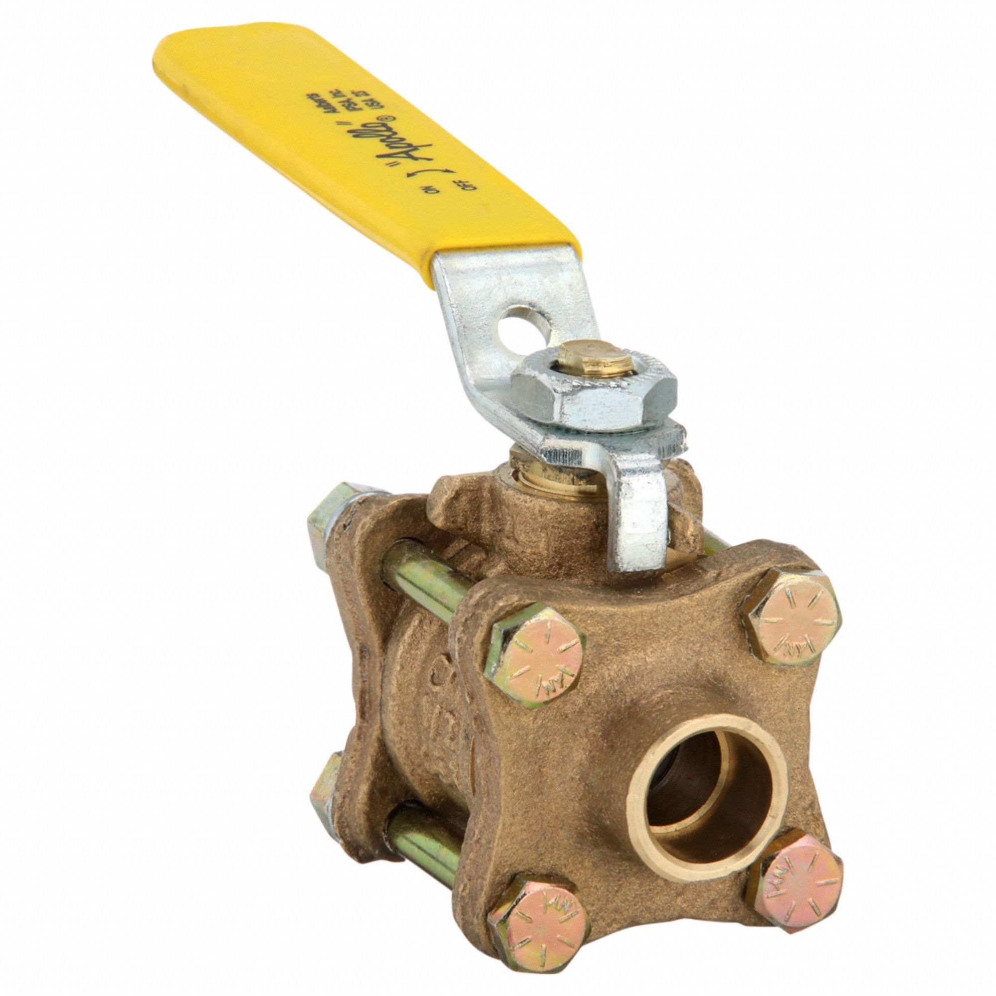APOLLO, 1/2 in, Bronze, Manual Two-Way Ball Valve - 1CLD9|8220301 - Grainger