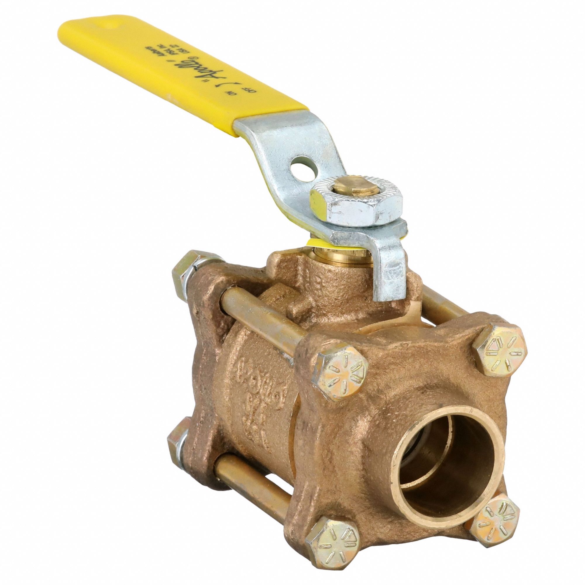 APOLLO, 3/4 in, Bronze, Manual Two-Way Ball Valve - 1CLE1|8220401 - Grainger