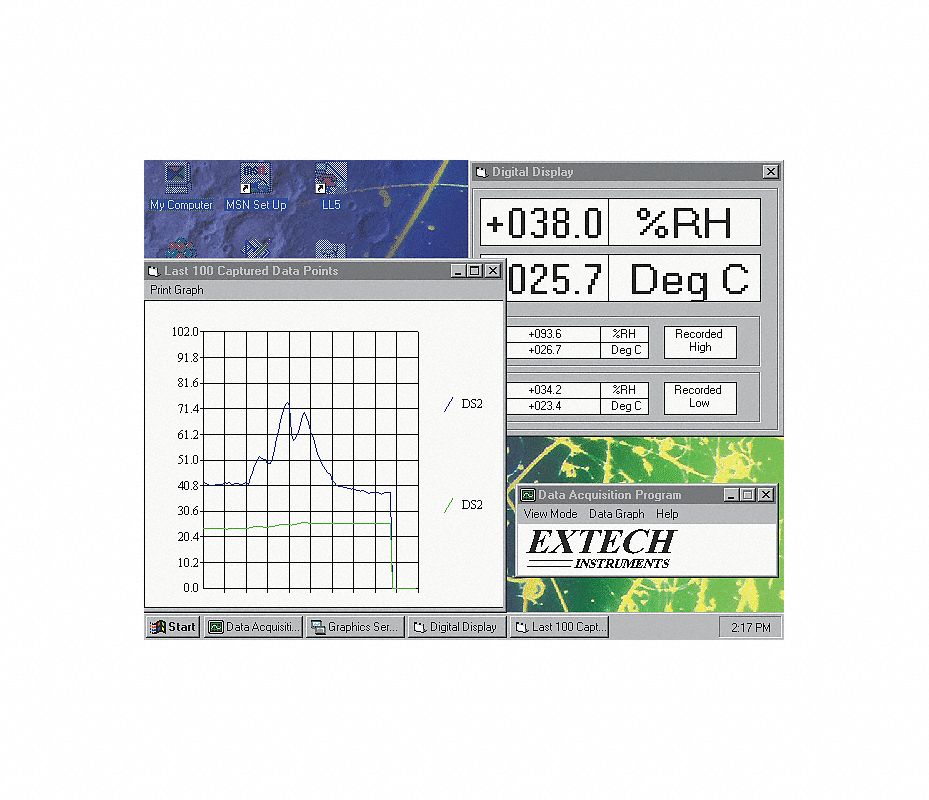 EXTECH Software,Compatible Windows(R) - Accesorios para Multímetros ...