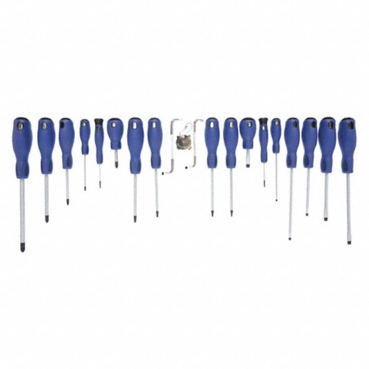 Screwdriver Set, Assorted, Number of Pieces 20 - Grainger