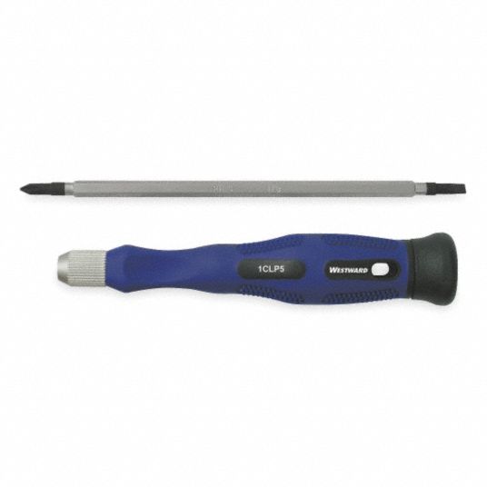 Precision Screwdriver, Tip Size 1/8 in, #0, Overall Length 5 1/2 in ...
