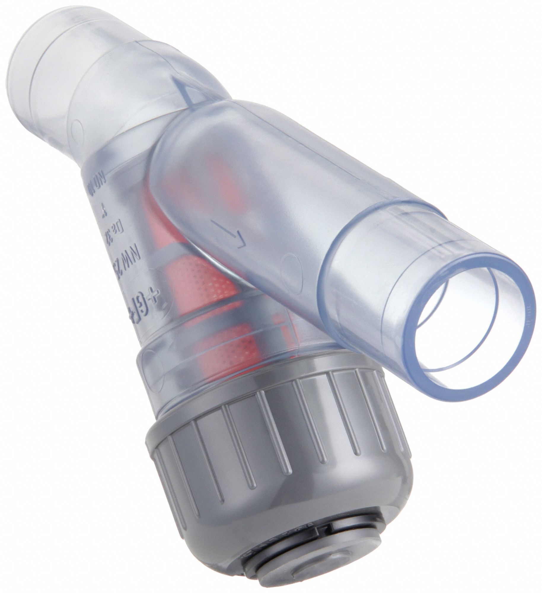 GF PIPING SYSTEMS Y Strainer: PVC, 1 1/2 in, Spigot, Mesh, 20 mesh, 150 ...