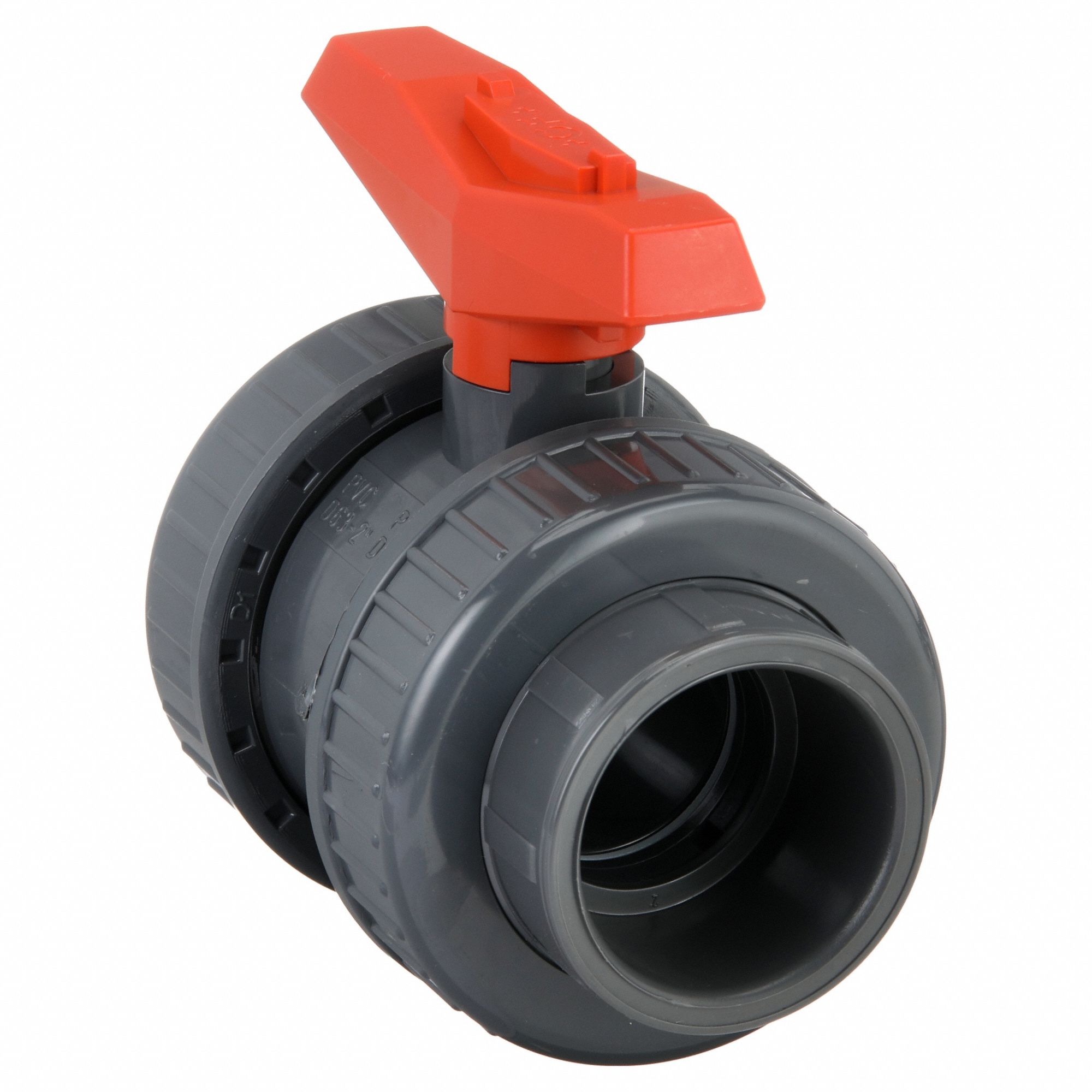 GF PIPING SYSTEMS, 2 in, PVC, Manual Two-Way Ball Valve - 1CMC8 ...