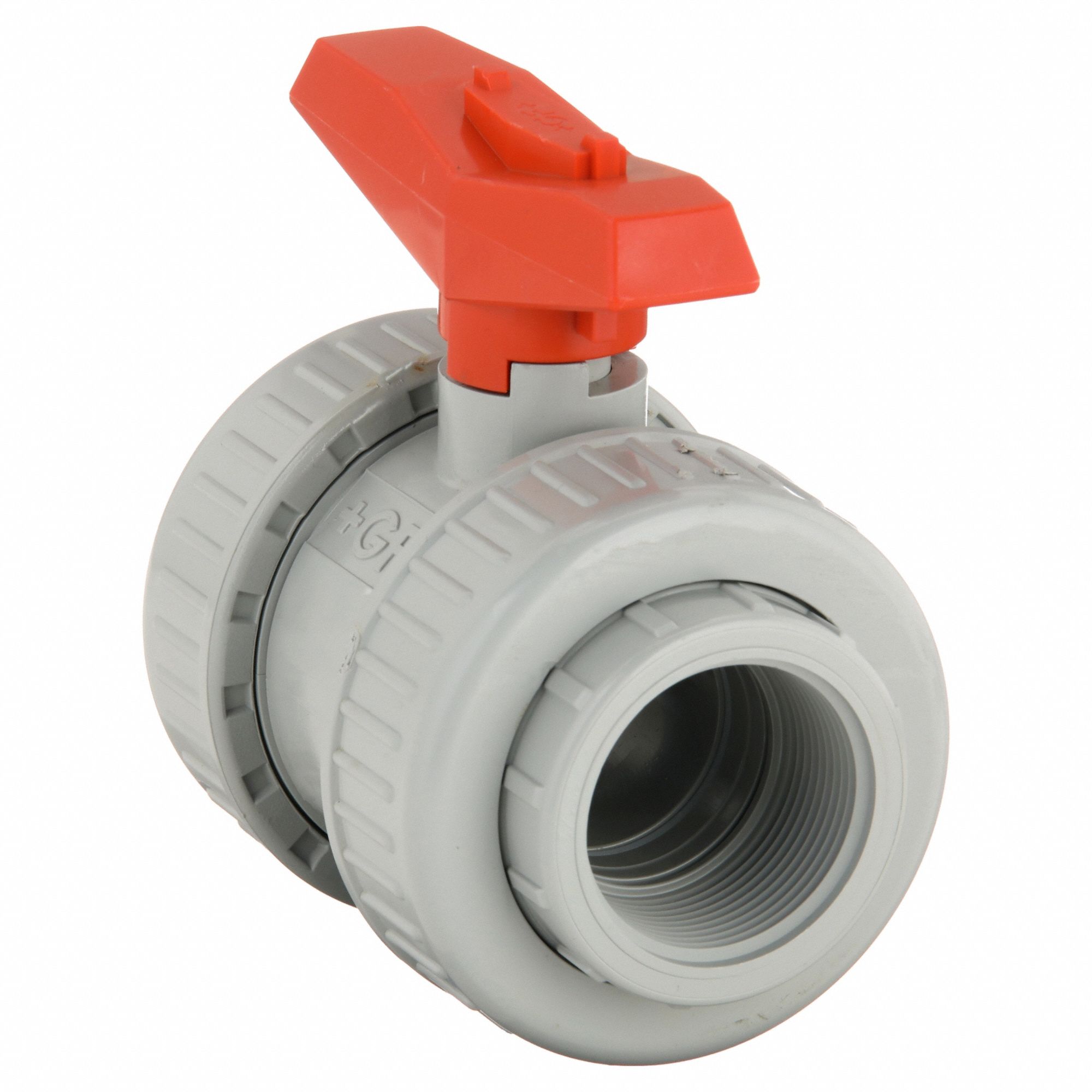 GF PIPING SYSTEMS, 1 1/2 in Size, CPVC, Manual Two-Way Ball Valve ...
