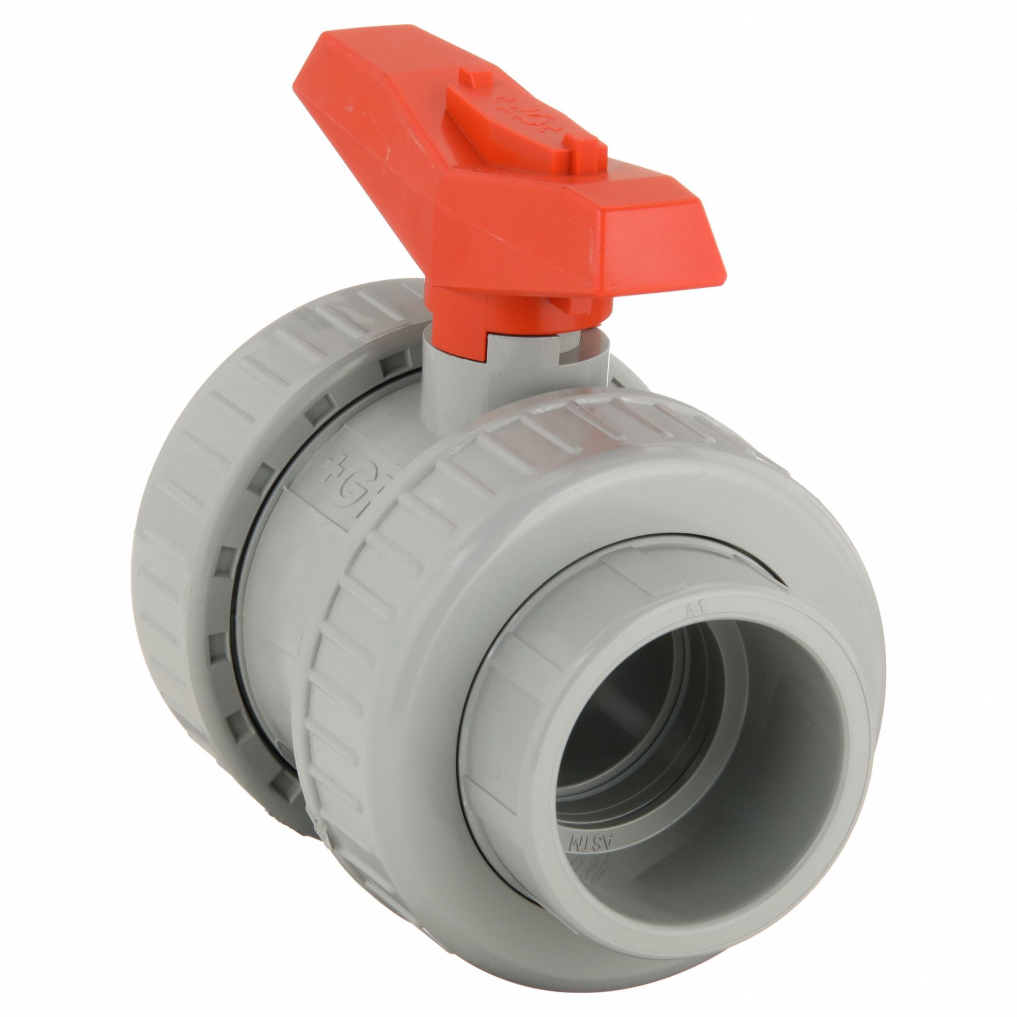 GF PIPING SYSTEMS, 2 in Size, CPVC, Manual Two-Way Ball Valve - 1CMD7 ...