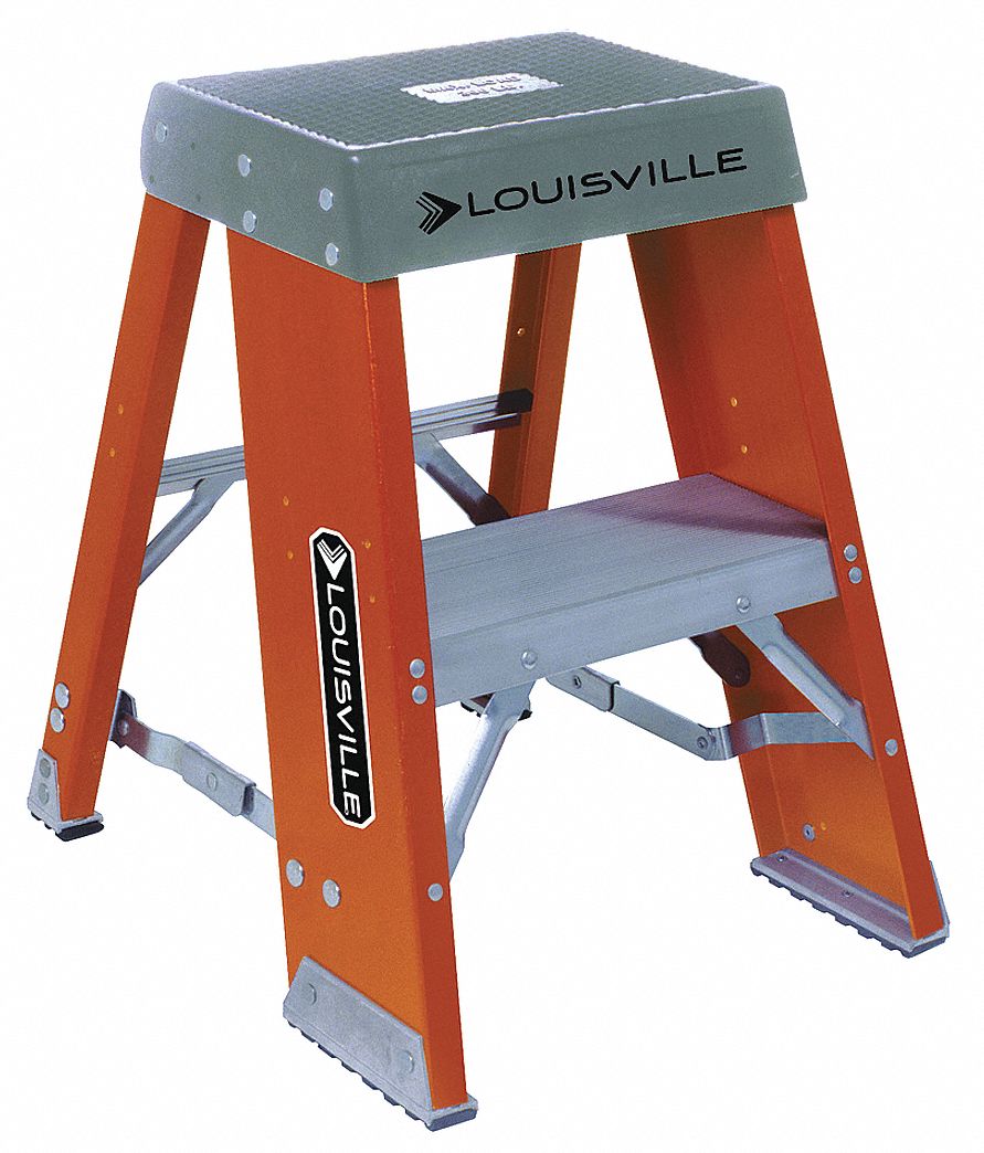 Step Stool,24 In H,300 lb.,Fiberglass - Grainger