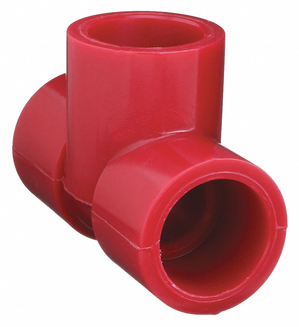 Tee, Polyvinylidene, Tee Pipe Fitting - 1CRG3|6511 2 - Grainger