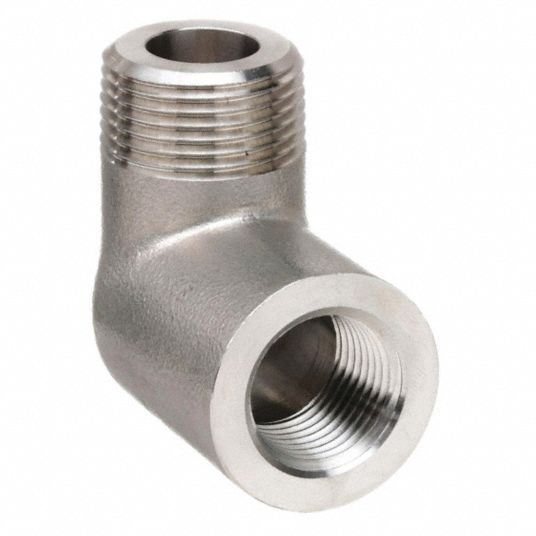 DUFF-NORTON, Elbow, 300 Stainless Steel, Rotary Joint Elbow - 1CVH2 ...