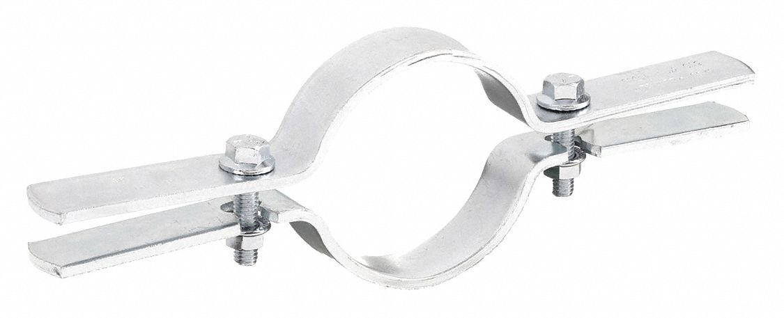 Electrogalvanized Steel, For 1 in Pipe, Riser Clamp - 1CWF2|5100100EG ...