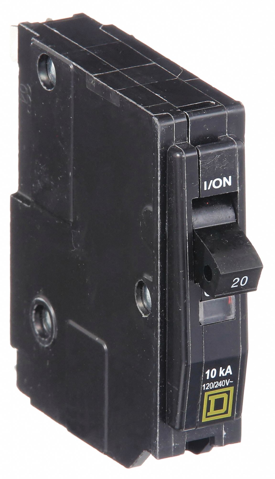 SQUARE D CIRCUIT BREAKER,20A,PLUG IN,120V,1P - Miniature Circuit ...