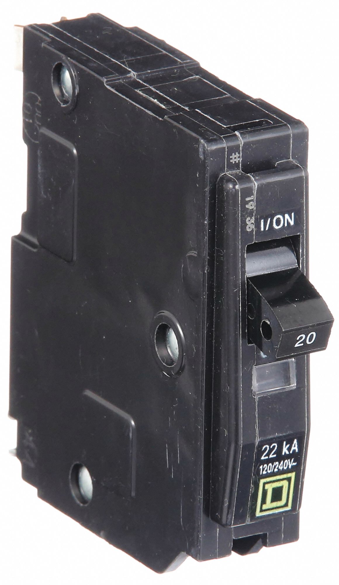 SQUARE D, 20 A, 120/240V AC, Miniature Circuit Breaker - 1D238|QO120VH - Grainger