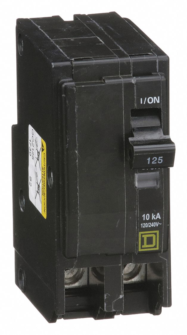 SQUARE D Interruptor de Circuito de Enchufe, Serie QO, Número de Polos ...